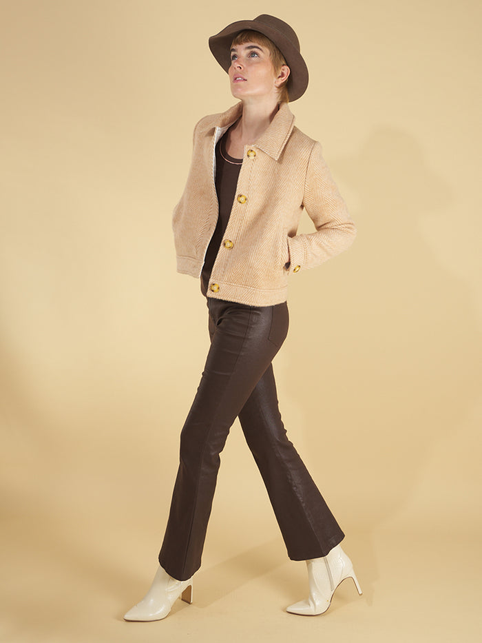 HERRINGBONE HARRIET JACKET